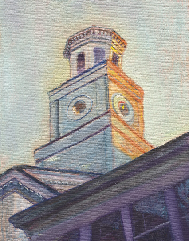 Beacon's Light Original Oil Painting - Janet Roberts Art